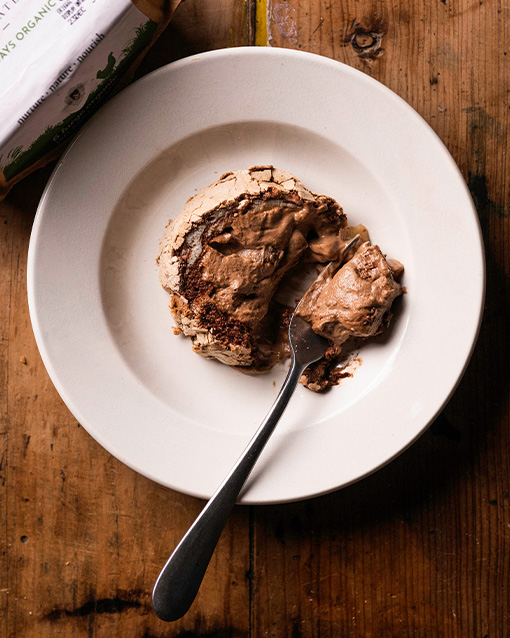 Gill Meller's Chestnut, Pear and Chocolate Roulade - Stonegate Estate
